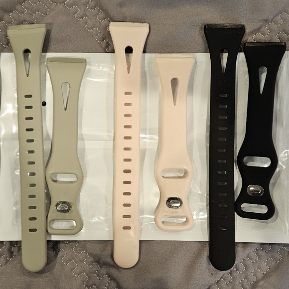 Wearables | 3 Pack Soft Bands For Fitbit Versa 3 Sense Bands Large ...